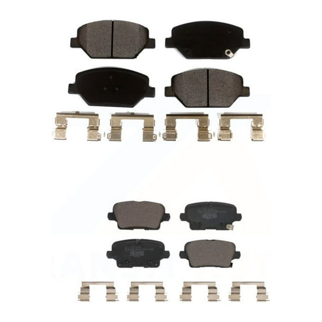TEC Front Rear Ceramic Brake Pads Kit for Car Cadillac XT4 Buick Regal ...