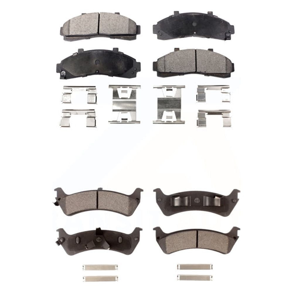 TEC Front Rear Ceramic Brake Pads Kit for Car Ford Ranger Explorer ...