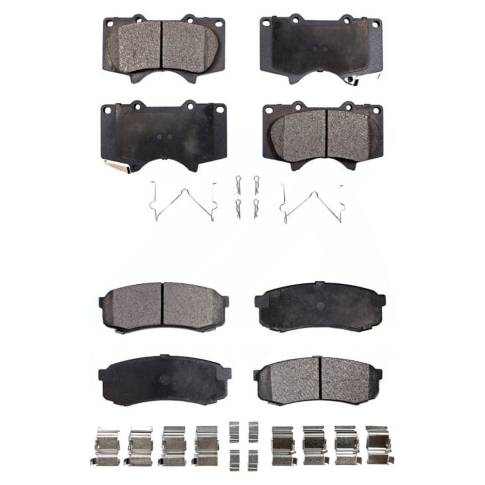 TEC Front Rear Ceramic Brake Pads Kit for Car Toyota 4Runner FJ Cruiser ...