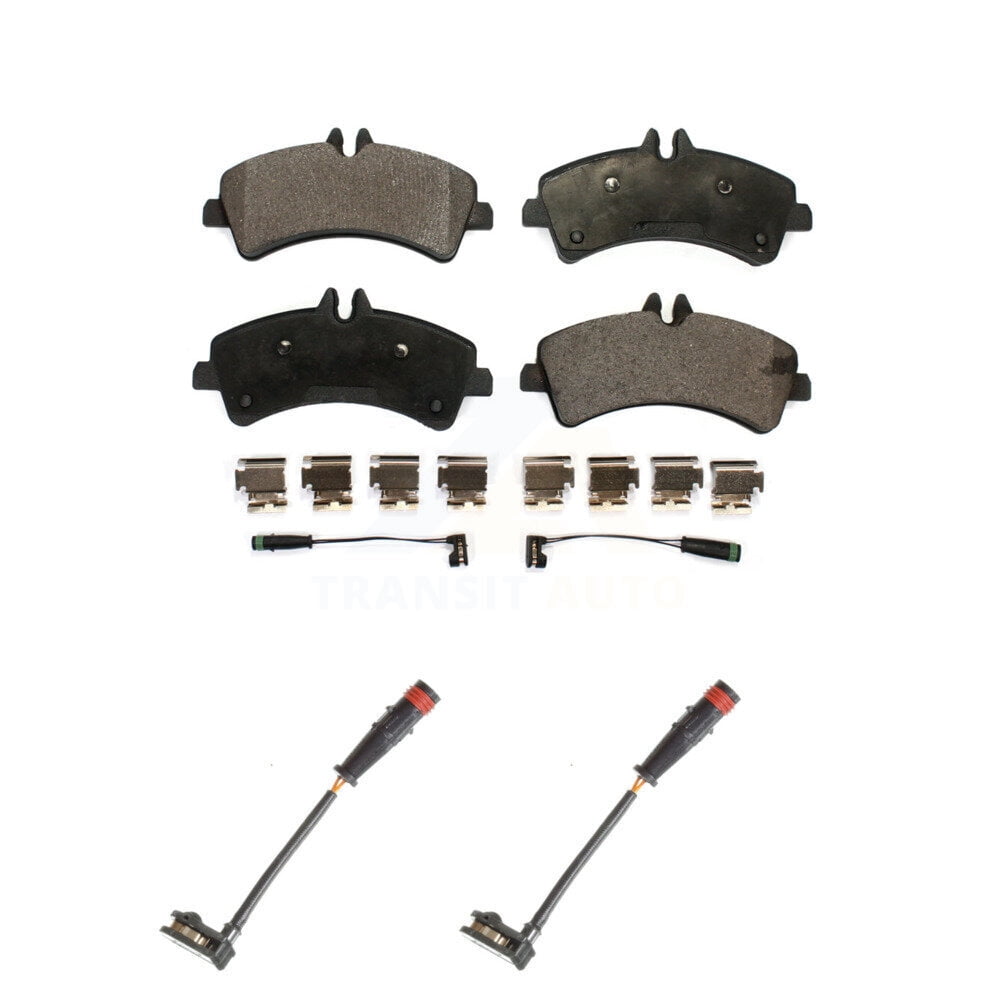 TEC Rear Ceramic Disc Brake Pads and Wear Sensors Kit for Car Sprinter ...