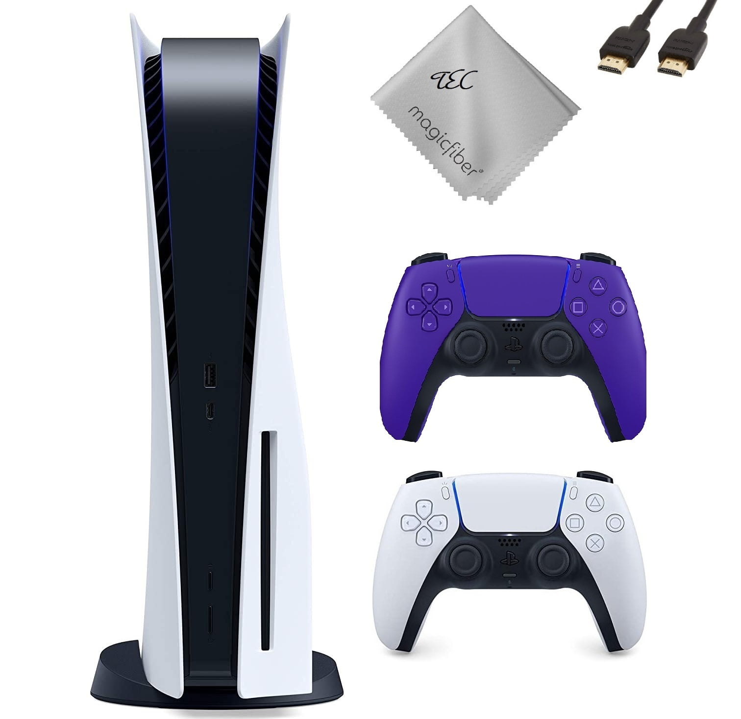 TEC Sony PlayStation - 5 Gaming Console (Disc Version) with One Extra ...