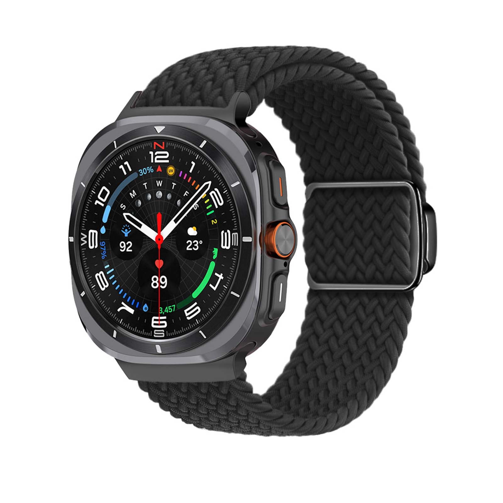 TECH CIRCLE Adjustable Stretchy Sport Nylon Watch Bands Replacement for ...
