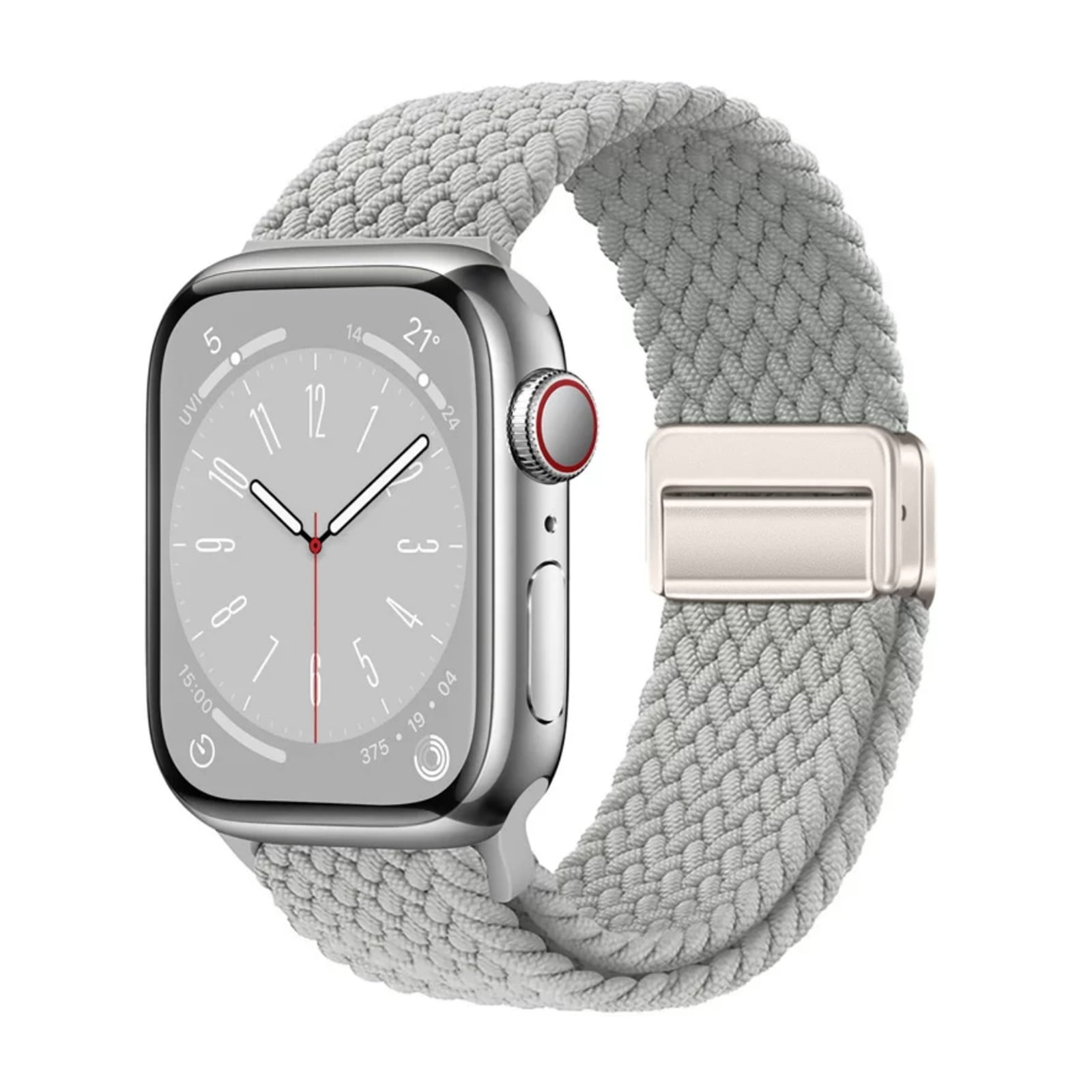 TECH CIRCLE for Apple Watch 38mm 40mm 41mm Adjustable Elastic Watch Band, Nylon Stretchy Solo ...