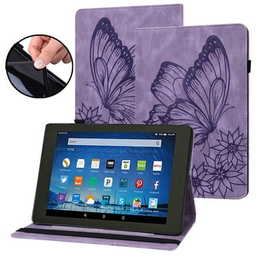 Dteck for Fire Max 11 Tablet Case - Cute PU Leather Folio Stand Cover ...