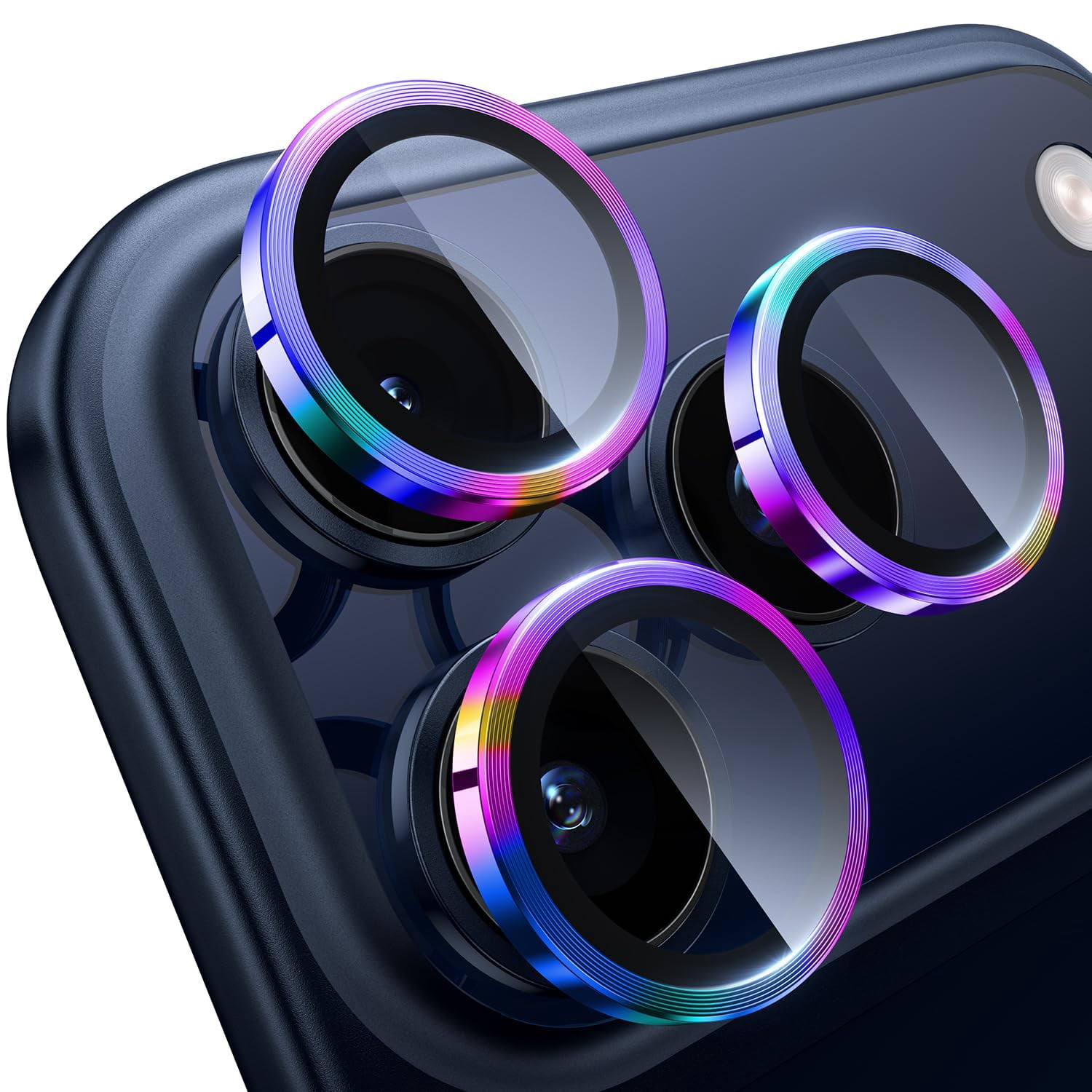 TECH CIRCLE Camera Lens Protector for iPhone 18 Pro, Aluminum Metal ...