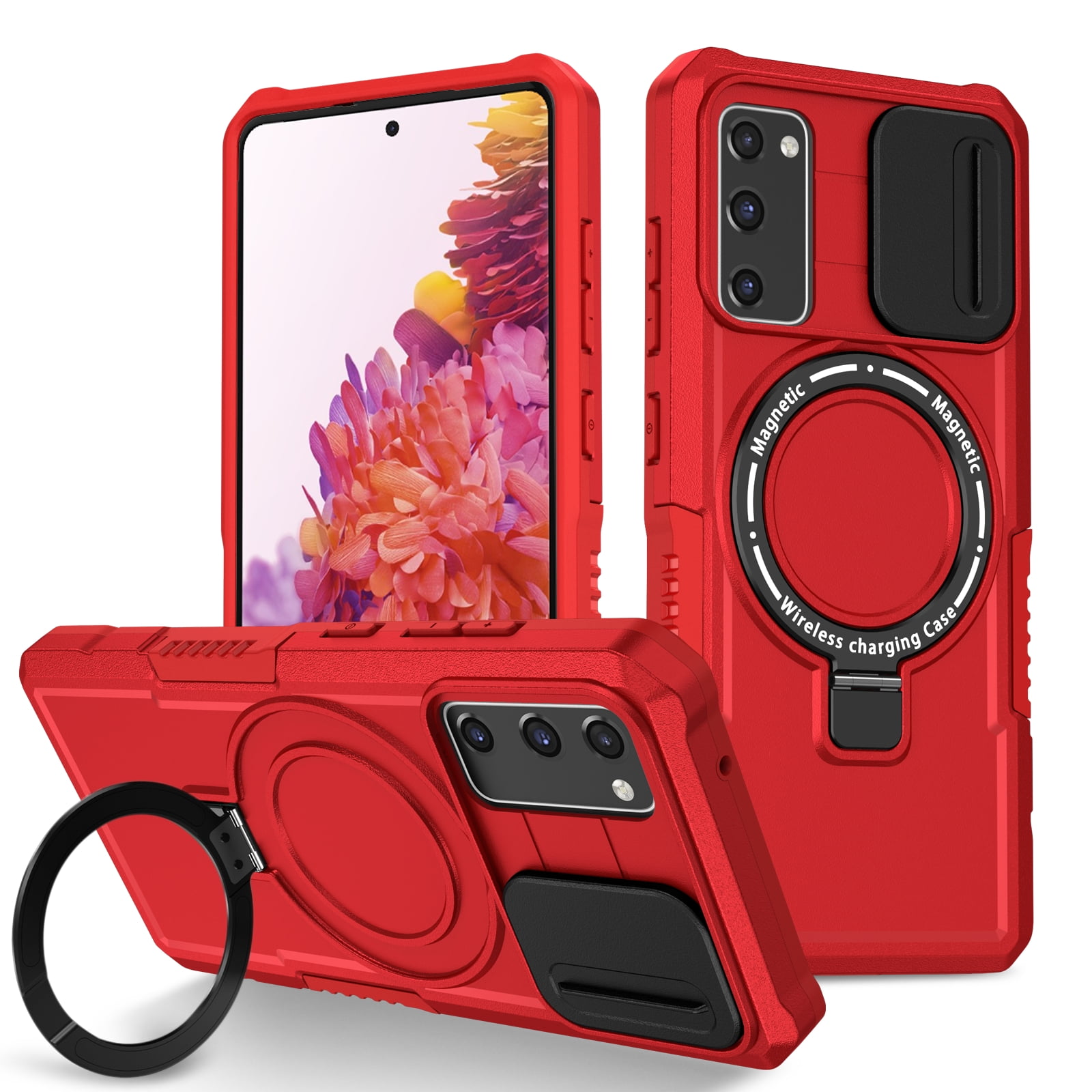 TECH CIRCLE Case for Samsung Galaxy S20 FE (6.5") - [Sliding Cover for ...