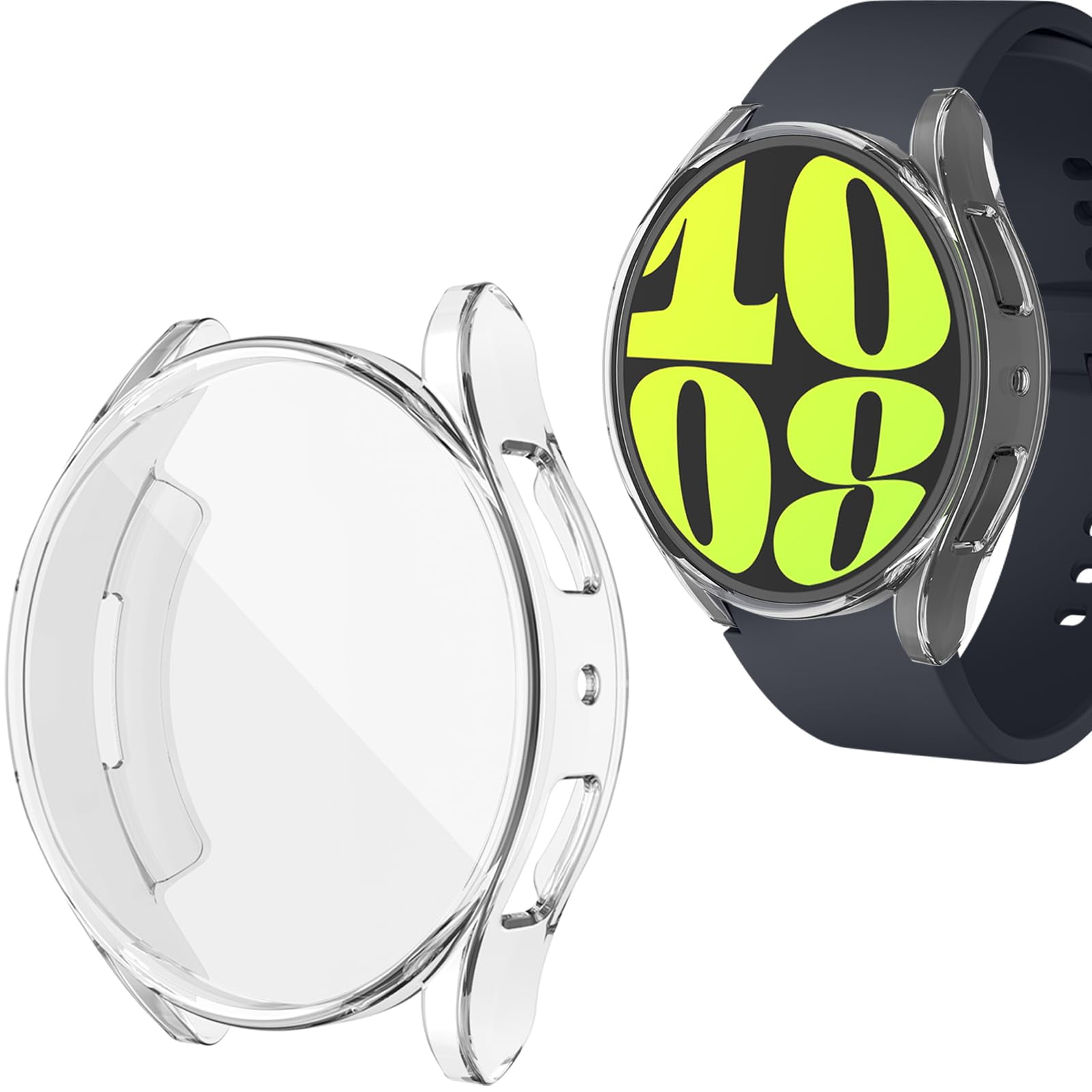 TECH CIRCLE Case for Samsung Galaxy Watch 6 (40mm) 2023 Smartwatch ...