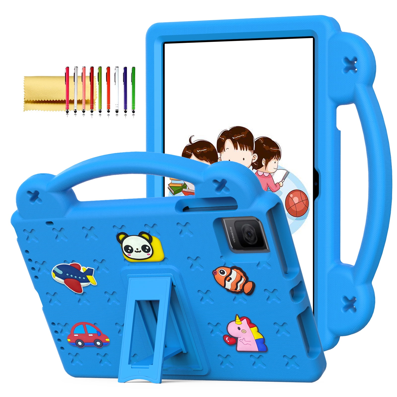 TECH CIRCLE Case for T-Mobile Revvl Tab 5G 2023, Cute Cartoon Panda ...