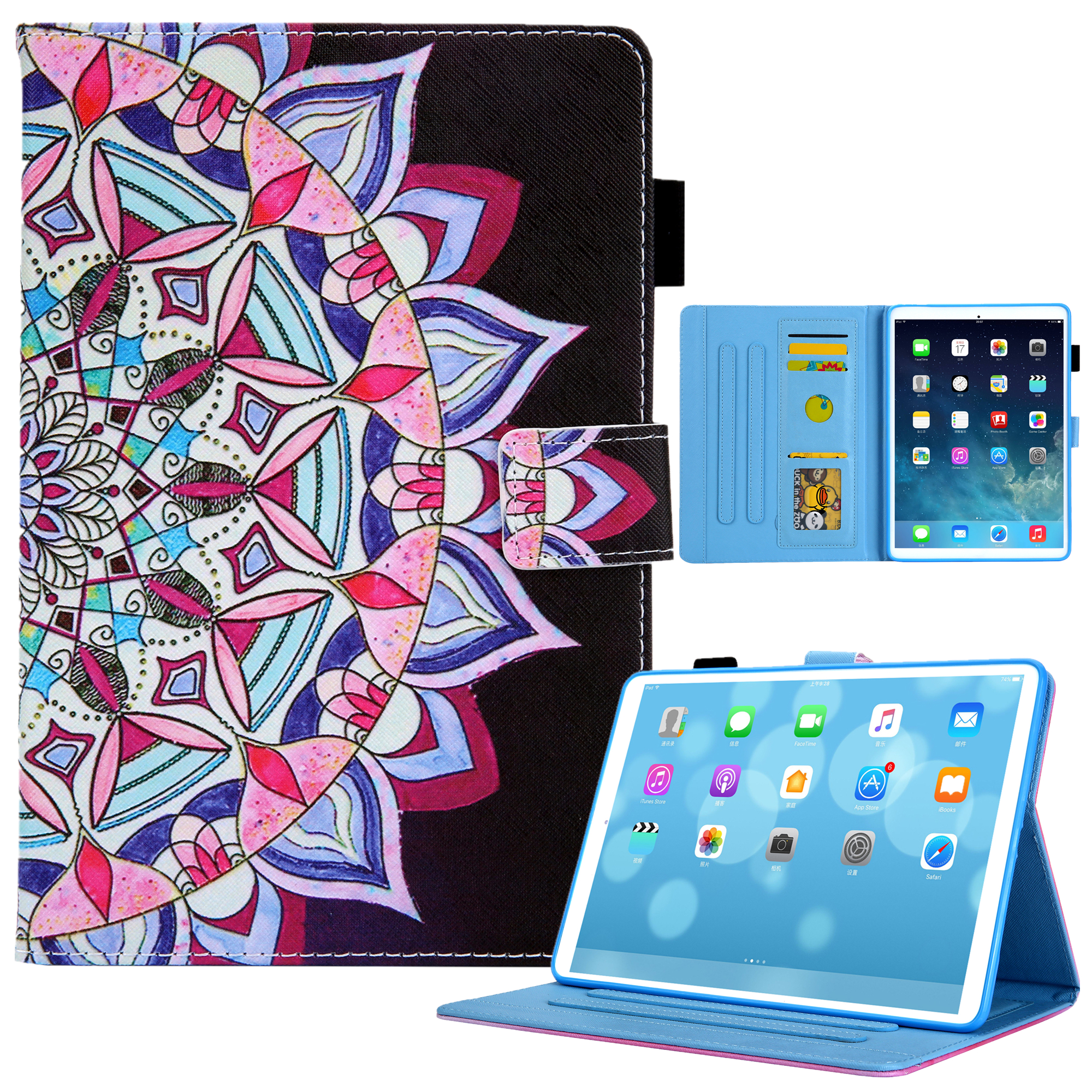 TECH CIRCLE Case for iPad 10th Generation Case 2022, Multi-Angle ...