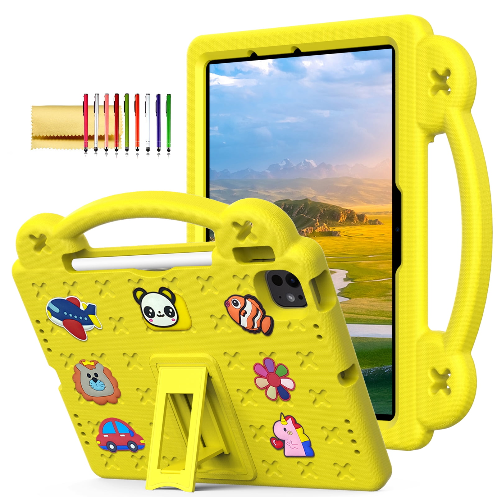 TECH CIRCLE Case for iPad Air 13",iPad Pro 13" 2024 M4 Kids Case,iPad ...