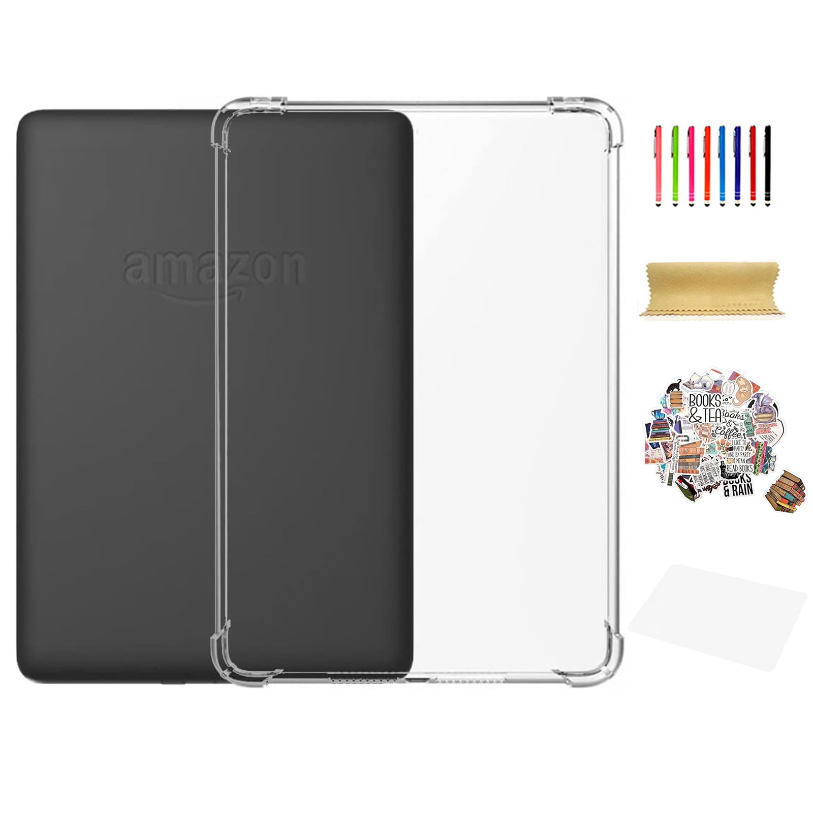 TECH CIRCLE Clear Case Set for Amazon Kindle Paperwhite/Kindle ...