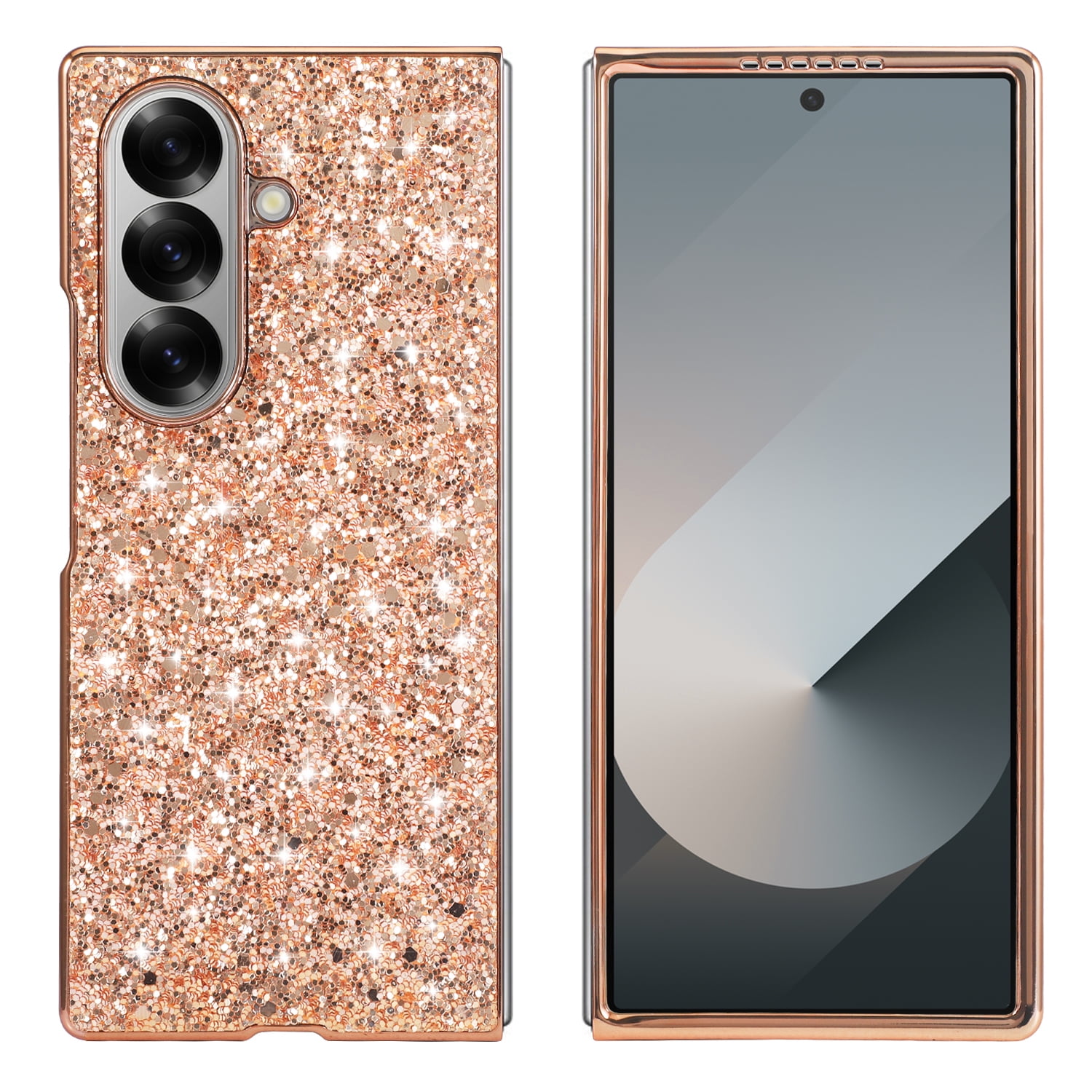 TECH CIRCLE Compatible with Samsung Galaxy Z Fold 7 TPU+PC Case Luxury ...