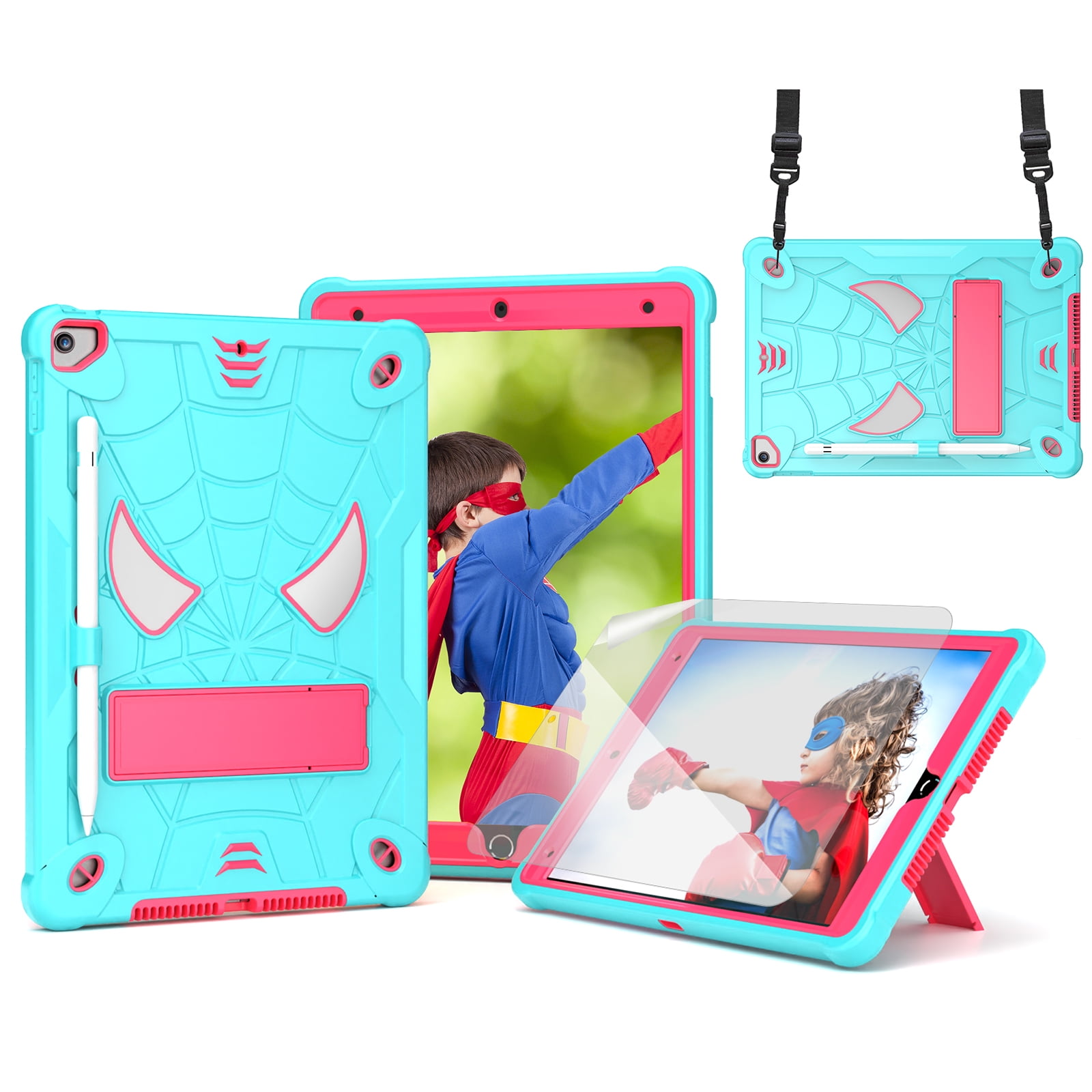 TECH CIRCLE Cute Spider Case for Apple 10.2-inch iPad, iPad 9th/8th/7th ...