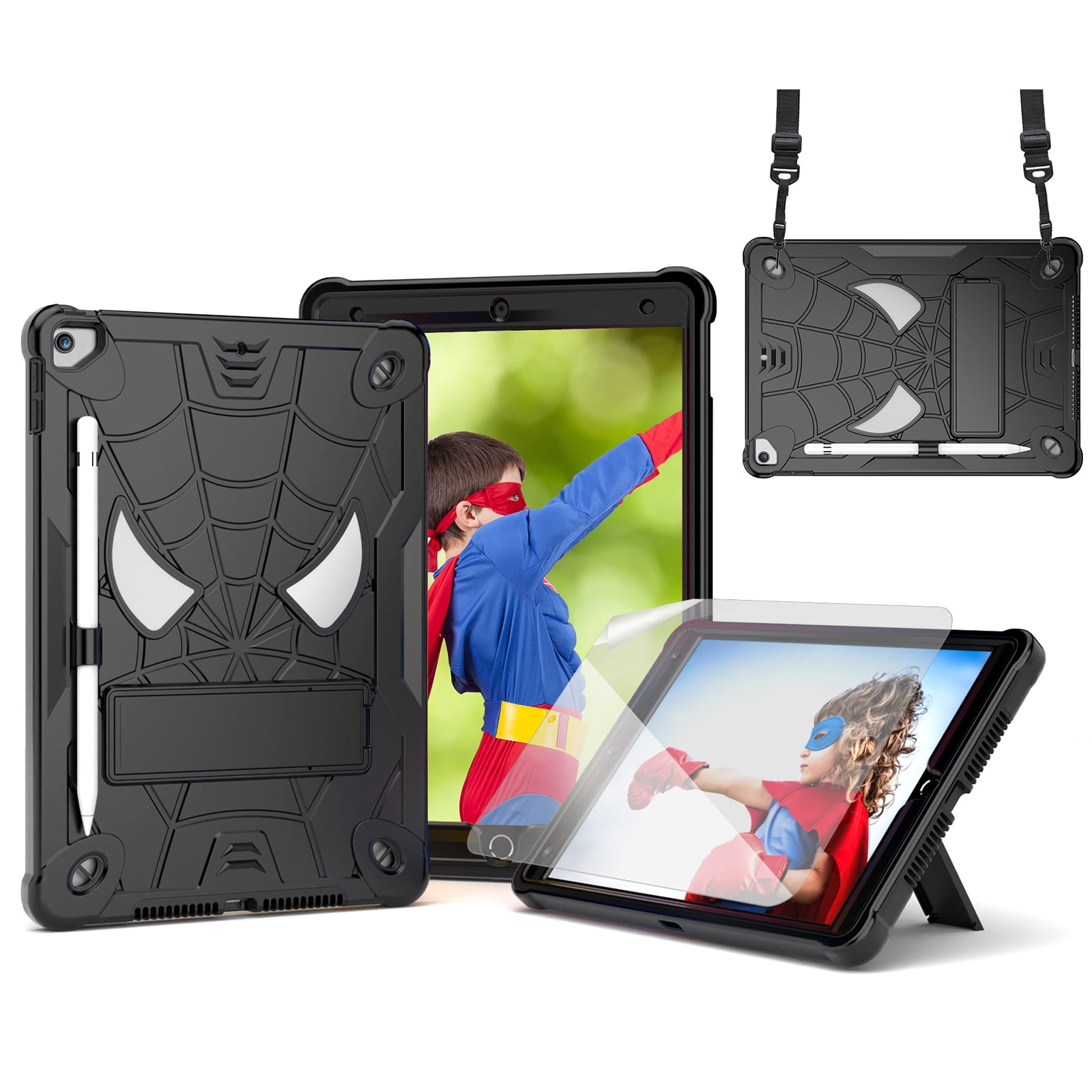 TECH CIRCLE Cute Spider Case for Apple 10.2-inch iPad, iPad 9th/8th/7th ...