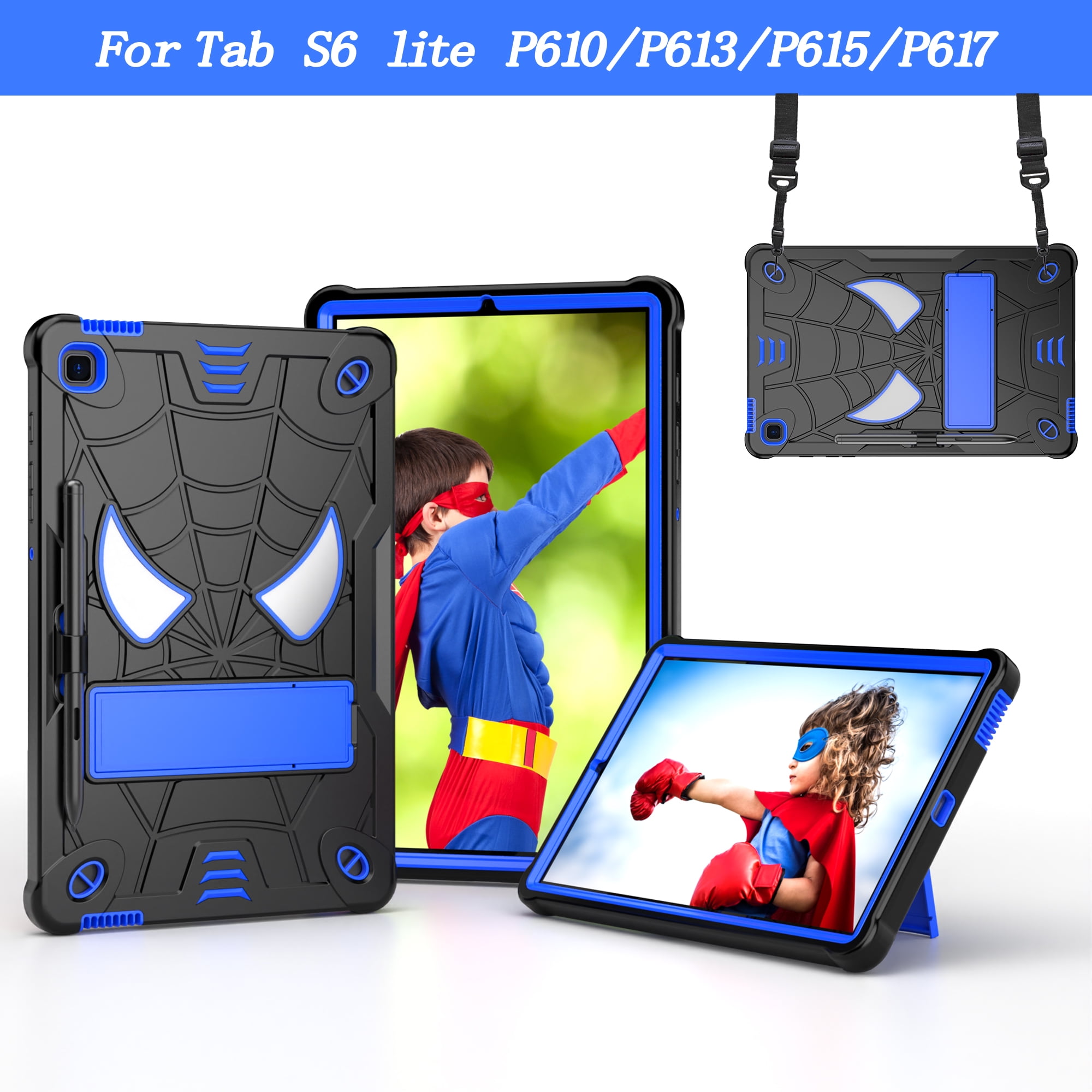 TECH CIRCLE Cute Spider Case for Samsung Galaxy Tab S6 Lite 10.4 ...