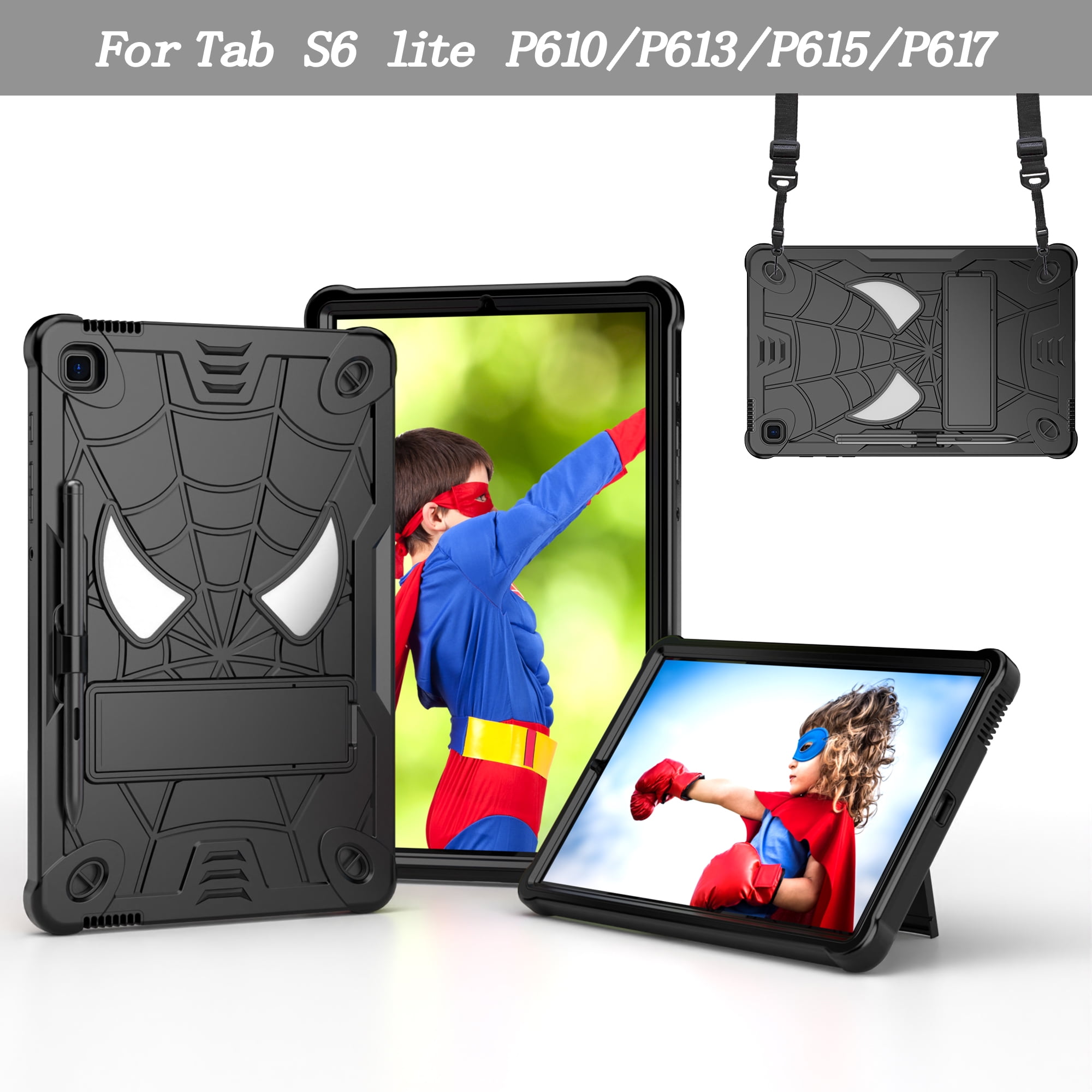 TECH CIRCLE Cute Spider Case for Samsung Galaxy Tab S6 Lite 10.4 ...