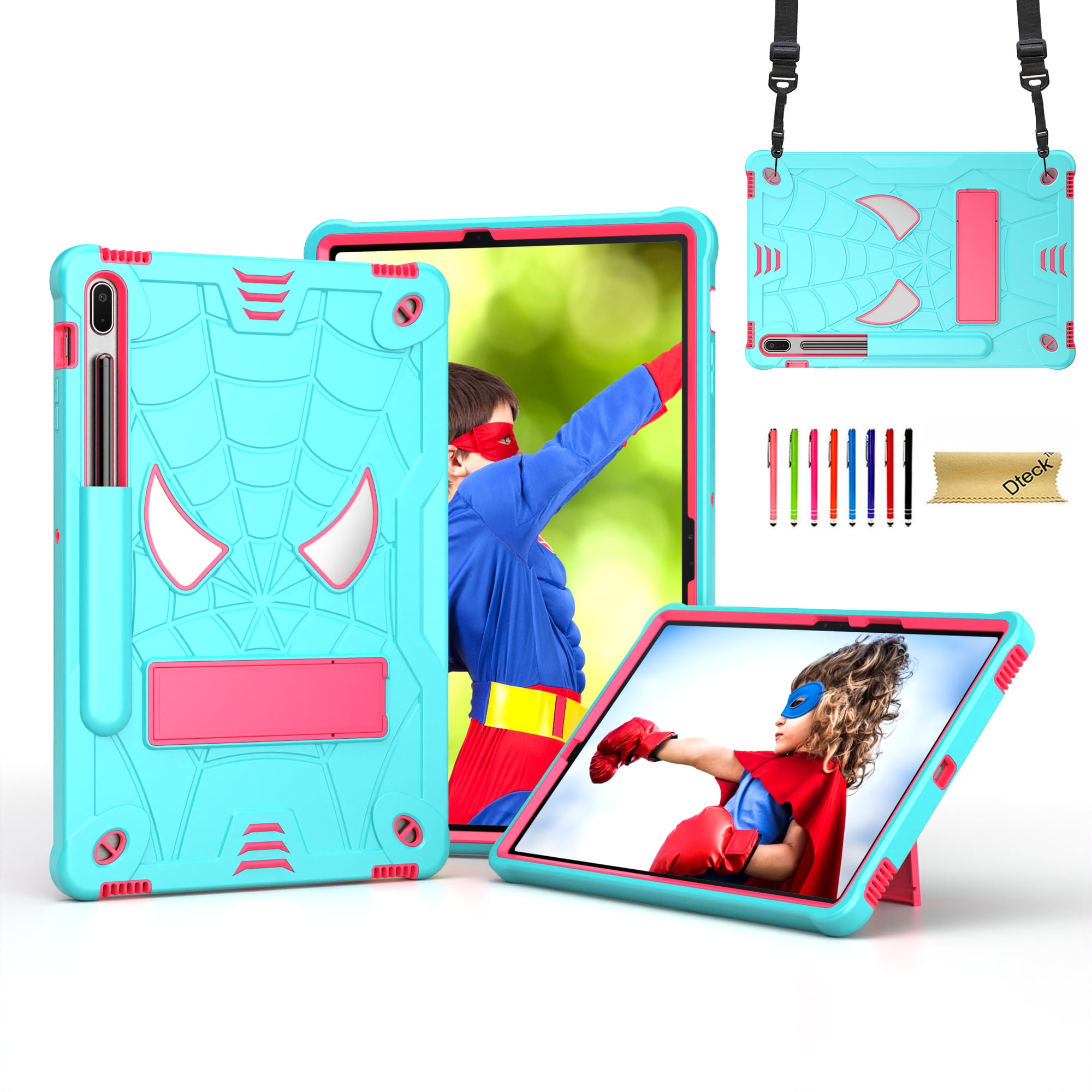 TECH CIRCLE Cute Spider Universal Case for Samsung Galaxy Tab S8 Plus ...