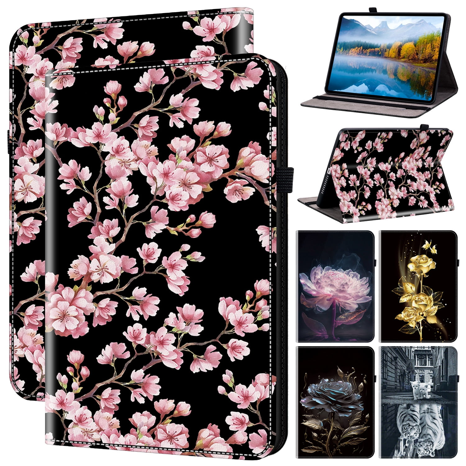 TECH CIRCLE Folio Case for Samsung Galaxy Tab A9+ Plus Tablet 11" 2023 ...