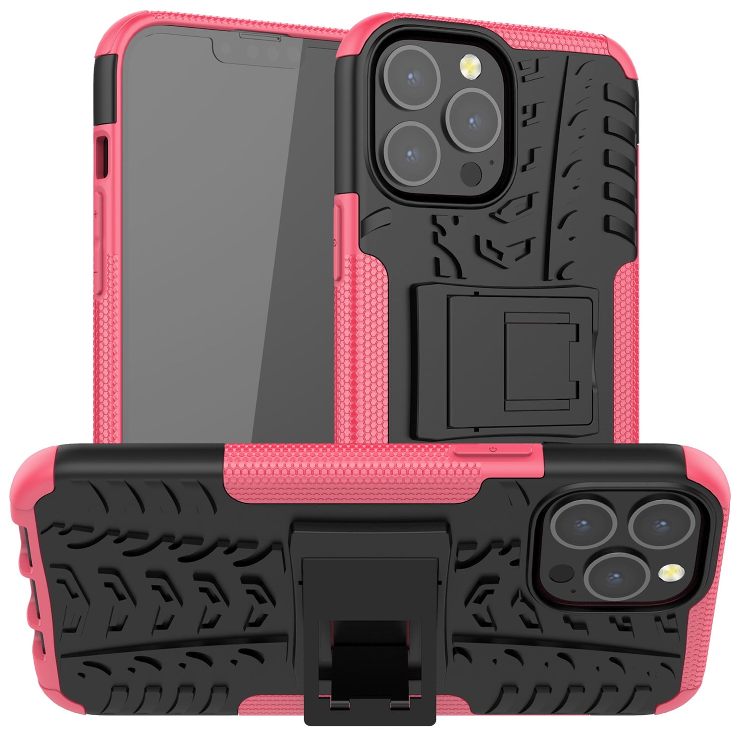 TECH CIRCLE For Apple iPhone 13 Pro Max Case, Shockproof Rugged ...