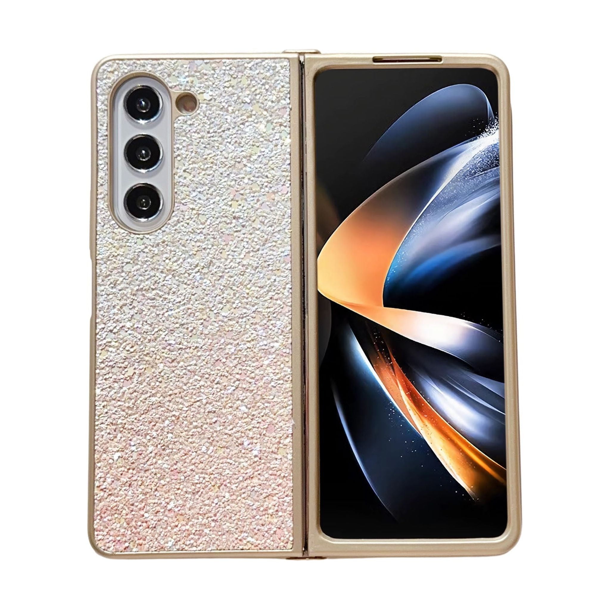 TECH CIRCLE For Galaxy Z Fold5 Case, Luxury Glitter Sparkle Bling Shiny ...