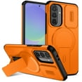 TECH CIRCLE for Galaxy A16 5G (6.7") Rugged Shockproof Case with Slide ...