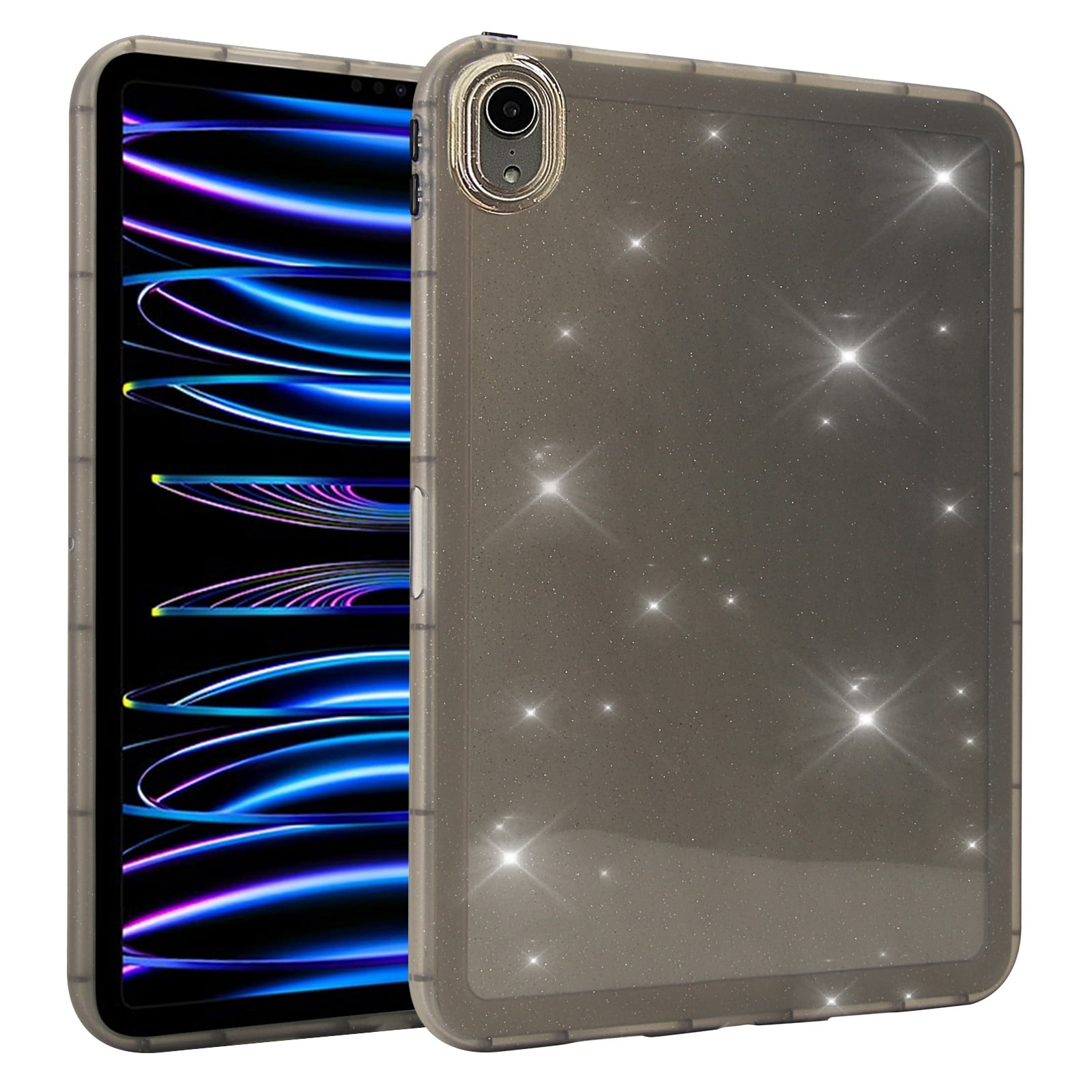 TECH CIRCLE Galaxy Tab S10 Plus 2024/S9 Plus/S9 FE Plus Case, Clear Slim Lightweight Thin ...