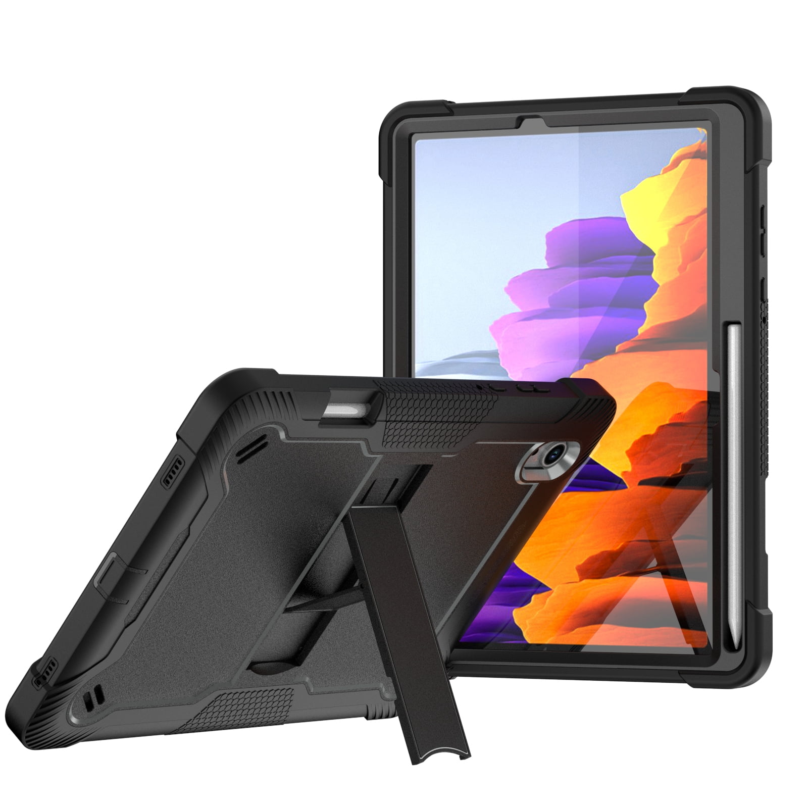 TECH CIRCLE for Galaxy Tab S11 (11") Tablet Rugged Shockproof Case with ...