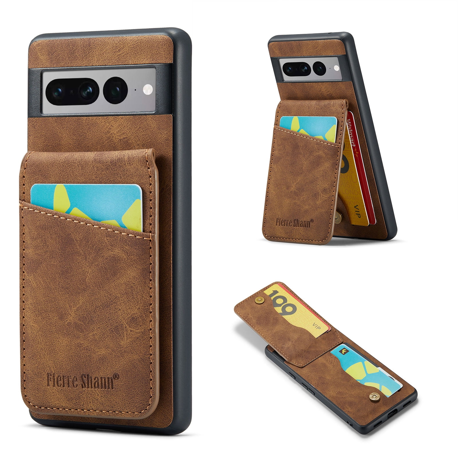 TECH CIRCLE for Google Pixel 8 Pro Case for Women Girls, Premium PU ...