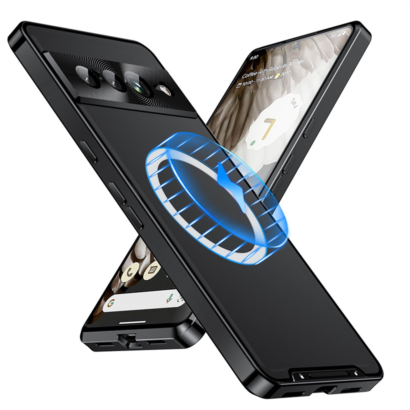 TECH CIRCLE Metal Plating case for Google Pixel 8 Pro,Luxury Thin ...