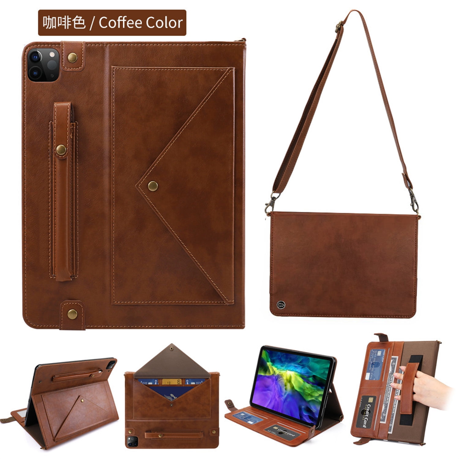TECH CIRCLE Multifunctional Case for iPad Pro 12.9" Tablets - Heavy ...