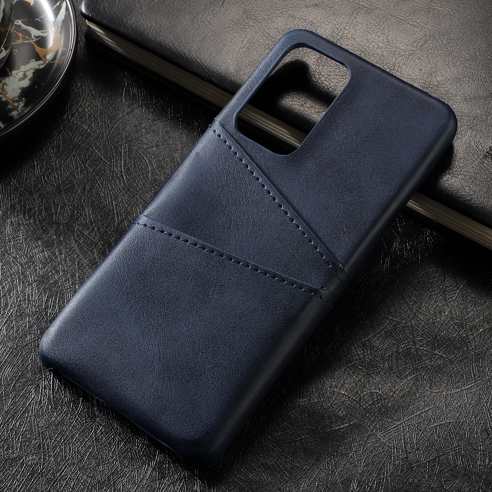 TECH CIRCLE PU Leather Card Case For Galaxy A01,Slim Lightweight Soft Back Cover Grip Protective ...