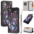 TECH CIRCLE for Samsung Galaxy A15 5G PU Leather Hybrid Wallet Case ...