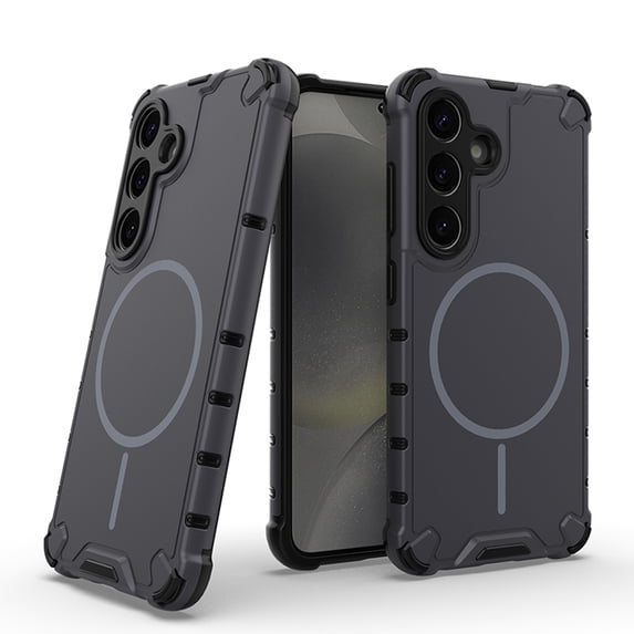 TECH CIRCLE for Samsung Galaxy S25+ PC+TPU Hybrid Armor Case Heat ...