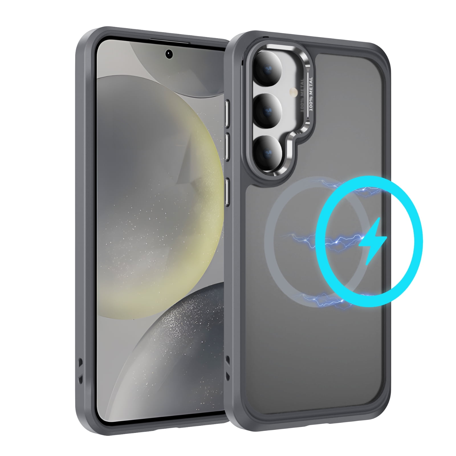 TECH CIRCLE For Samsung Galaxy S25 Translucent Back Case 6.2" 2025 ...