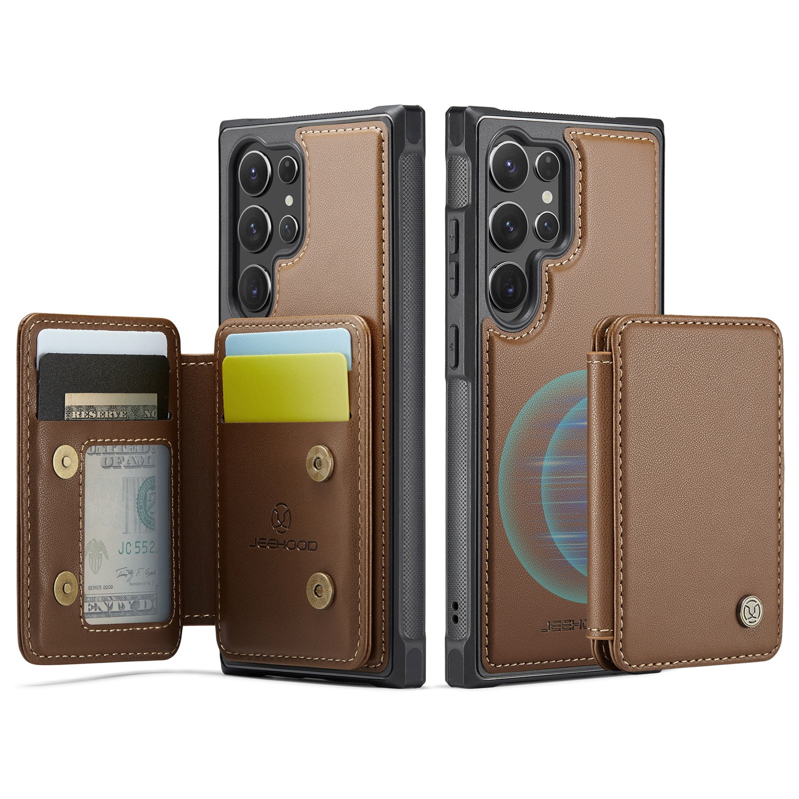 TECH CIRCLE for Samsung Galaxy S25 Ultra Wallet Phone Case 6.8" 2025 ...