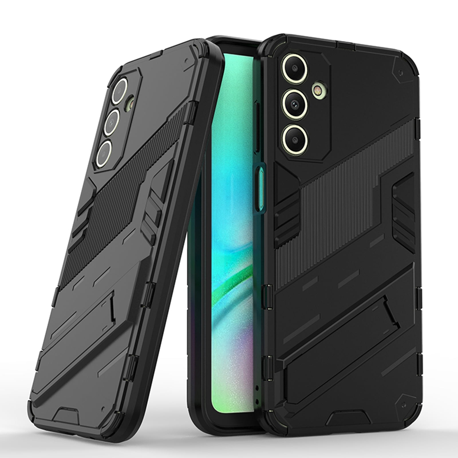 TECH CIRCLE for Samsung Galaxy S26+ PC+TPU Hybrid Case with Integrated ...
