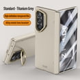 TECH CIRCLE for Samsung Galaxy Z Fold 6 Case, Hidden Kickstand Wireless ...