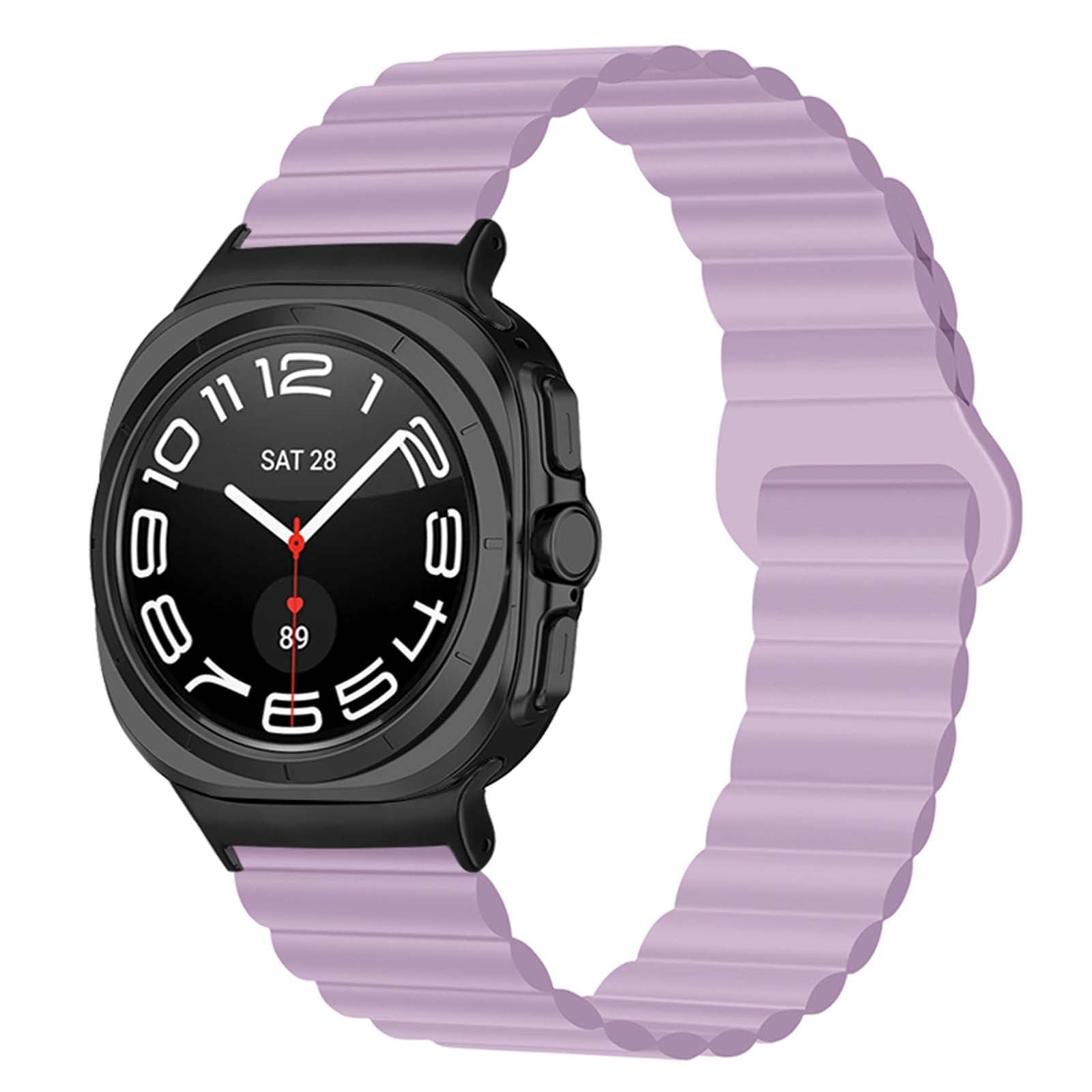 TECH CIRCLE Silicone Watch Bands for Samsung Galaxy Watch Ultra (47mm ...