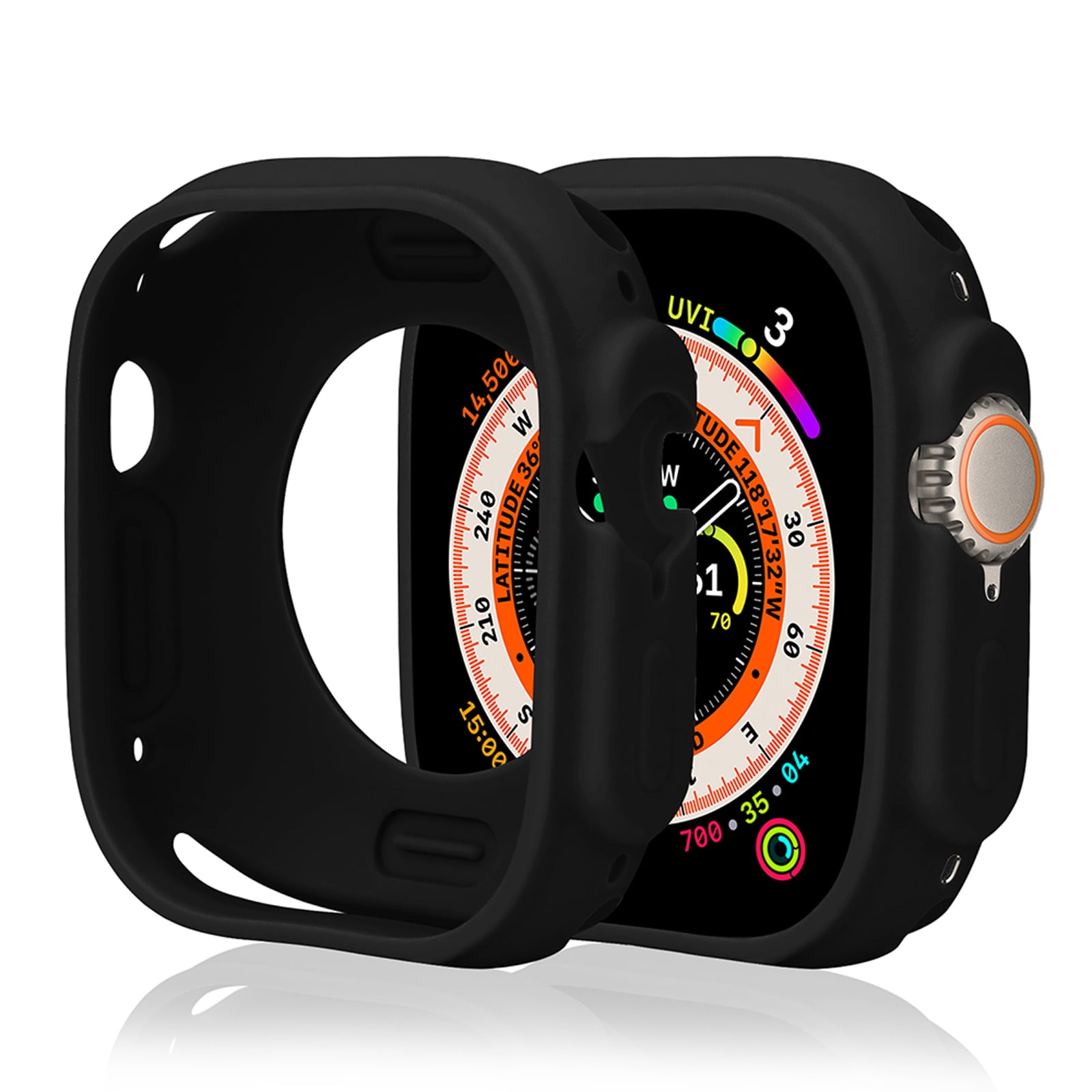 TECH CIRCLE Smartwatch Case for Apple Watch Series 9/8/7 (45mm ...