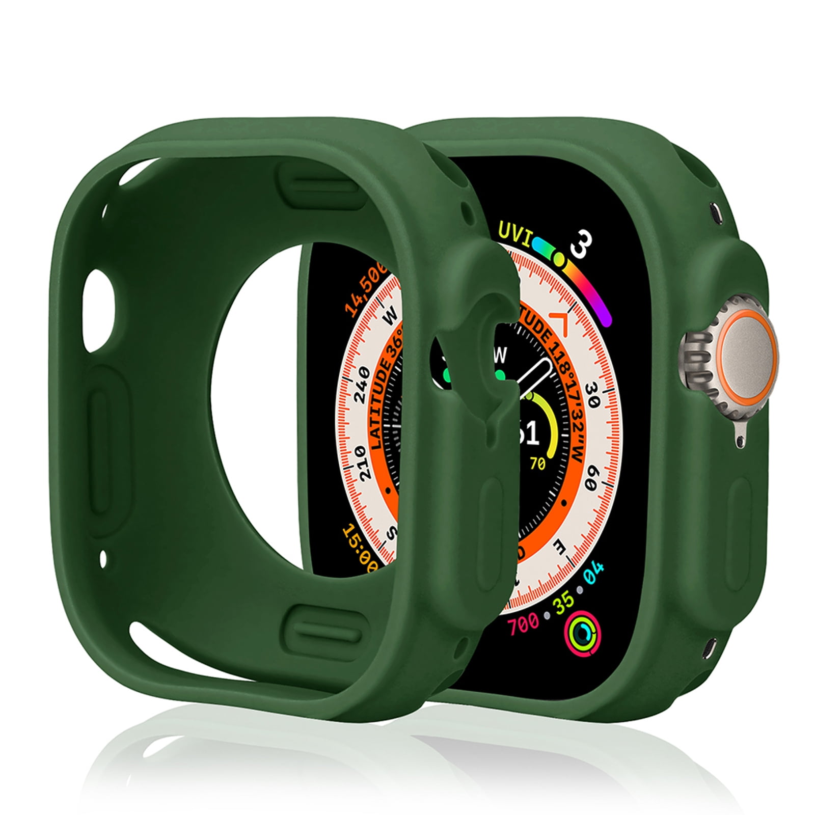 TECH CIRCLE Smartwatch Case for Apple Watch Series 9/8/7 (45mm ...