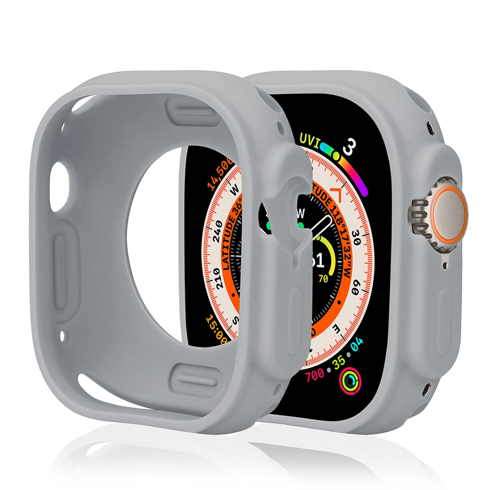TECH CIRCLE Smartwatch Case for Apple Watch Series 9/8/7 (45mm ...