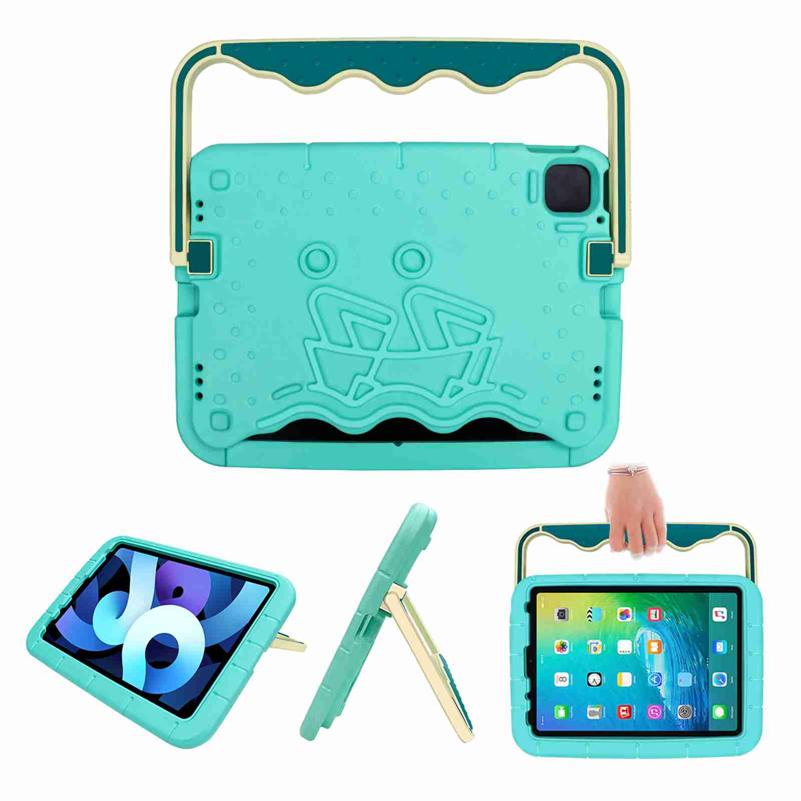 TECH CIRCLE Universal Case for iPad Pro (11-inch) & iPad Air (10.9-inch ...