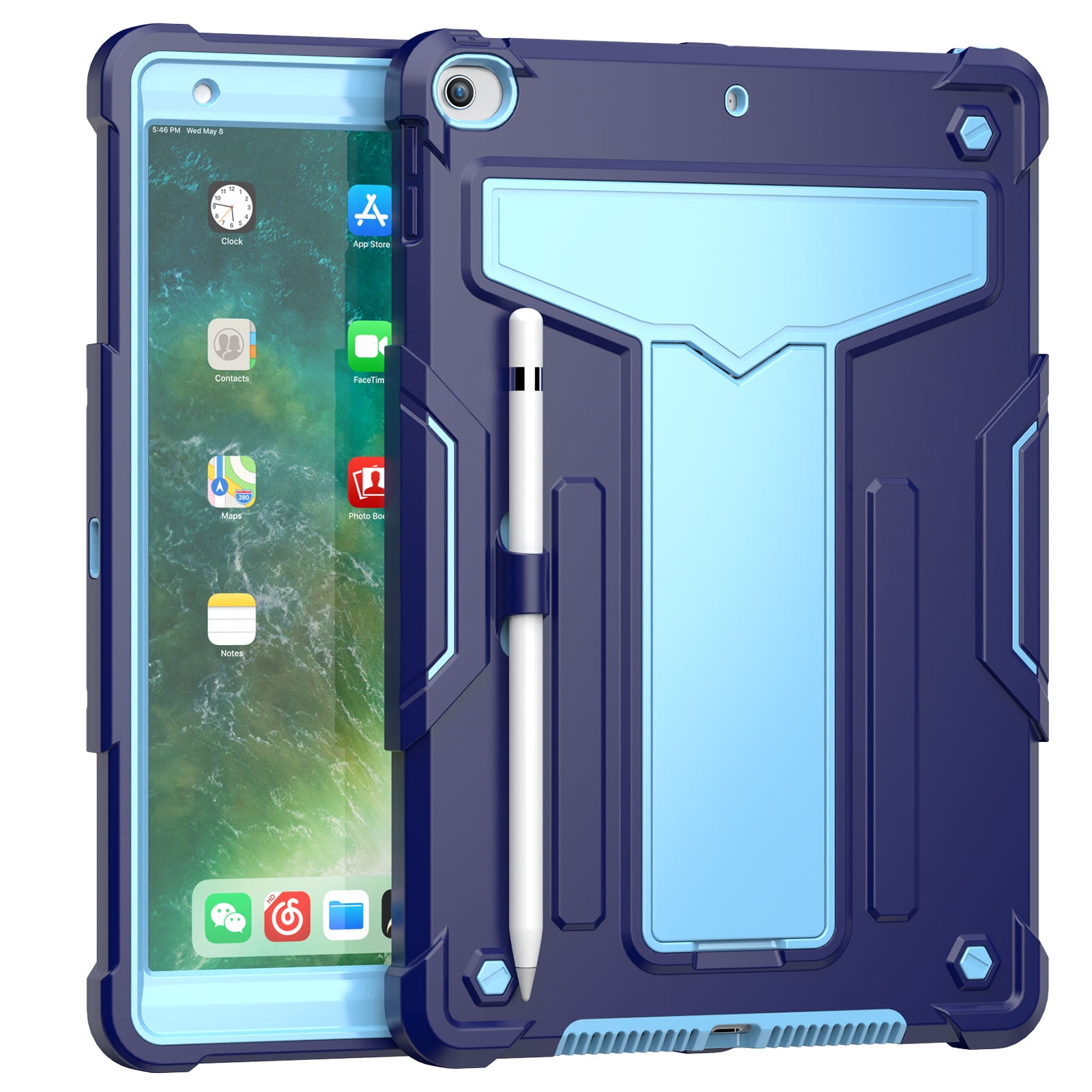 TECH CIRCLE iPad 10.2 inch Case 9th/8th/7th Generation Case 2021/2020 ...