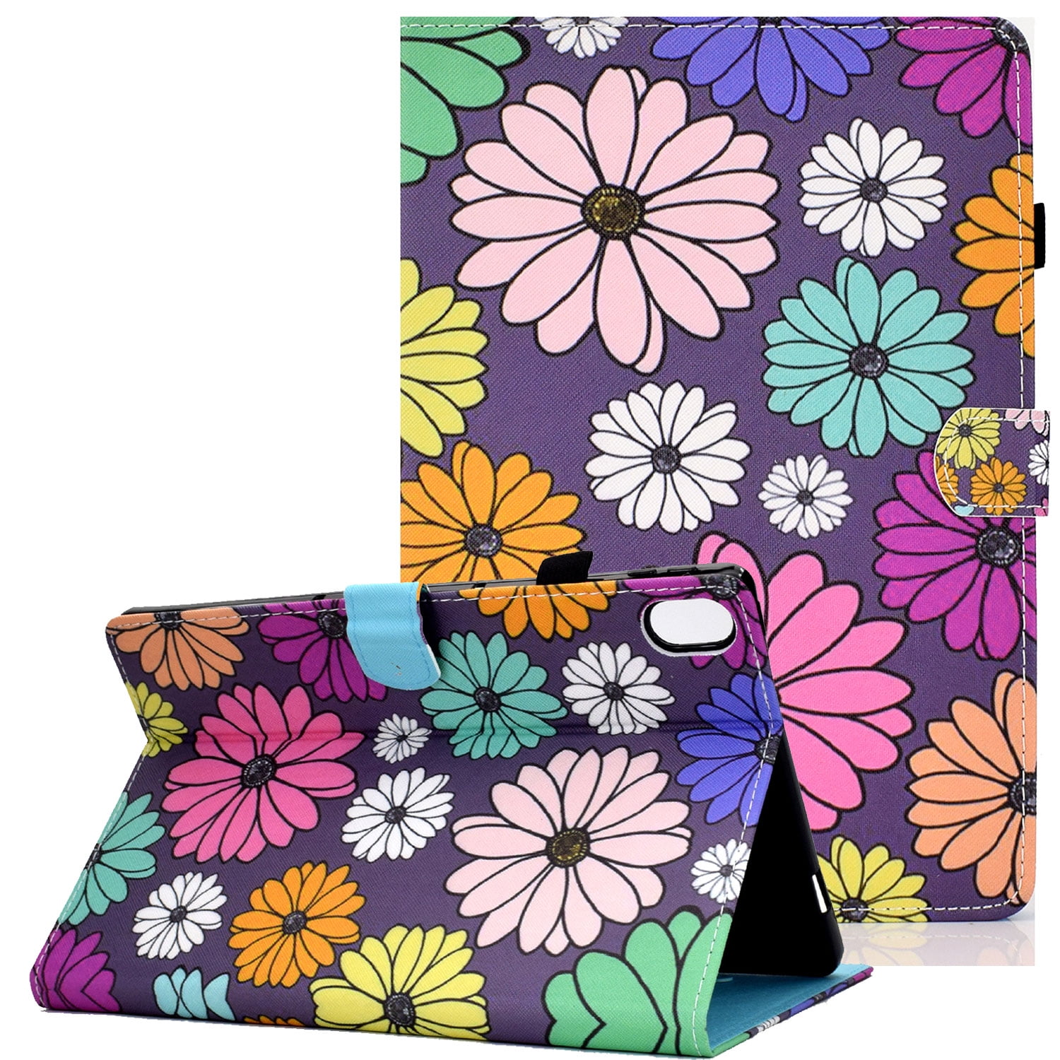 TECH CIRCLE iPad 10th Generation Case 2022, Flip Folio PU Leather Lightweight Stand Case with ...