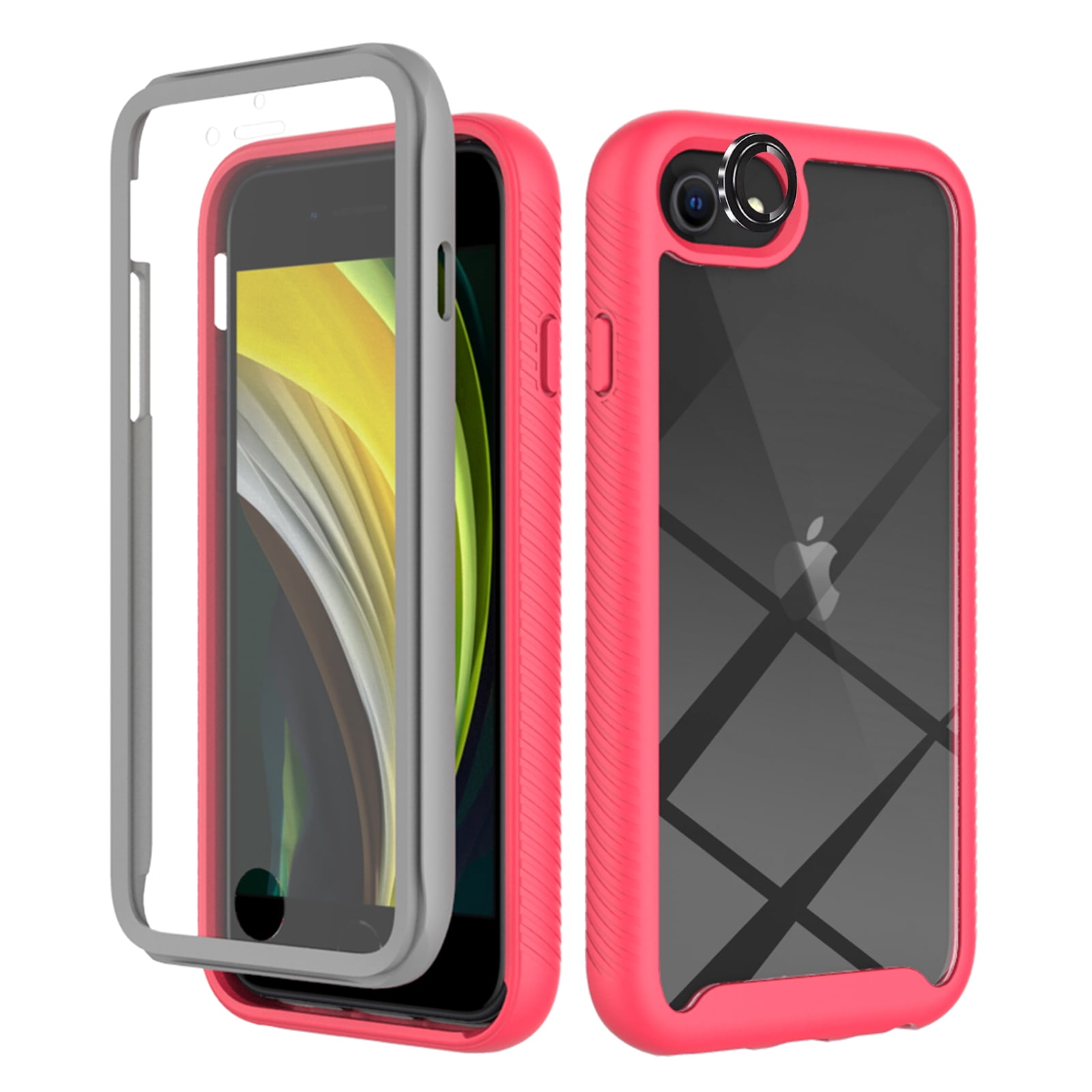 TECH CIRCLE for iPhone 16e Clear Case 6.1" 2025 with Camera Lens ...