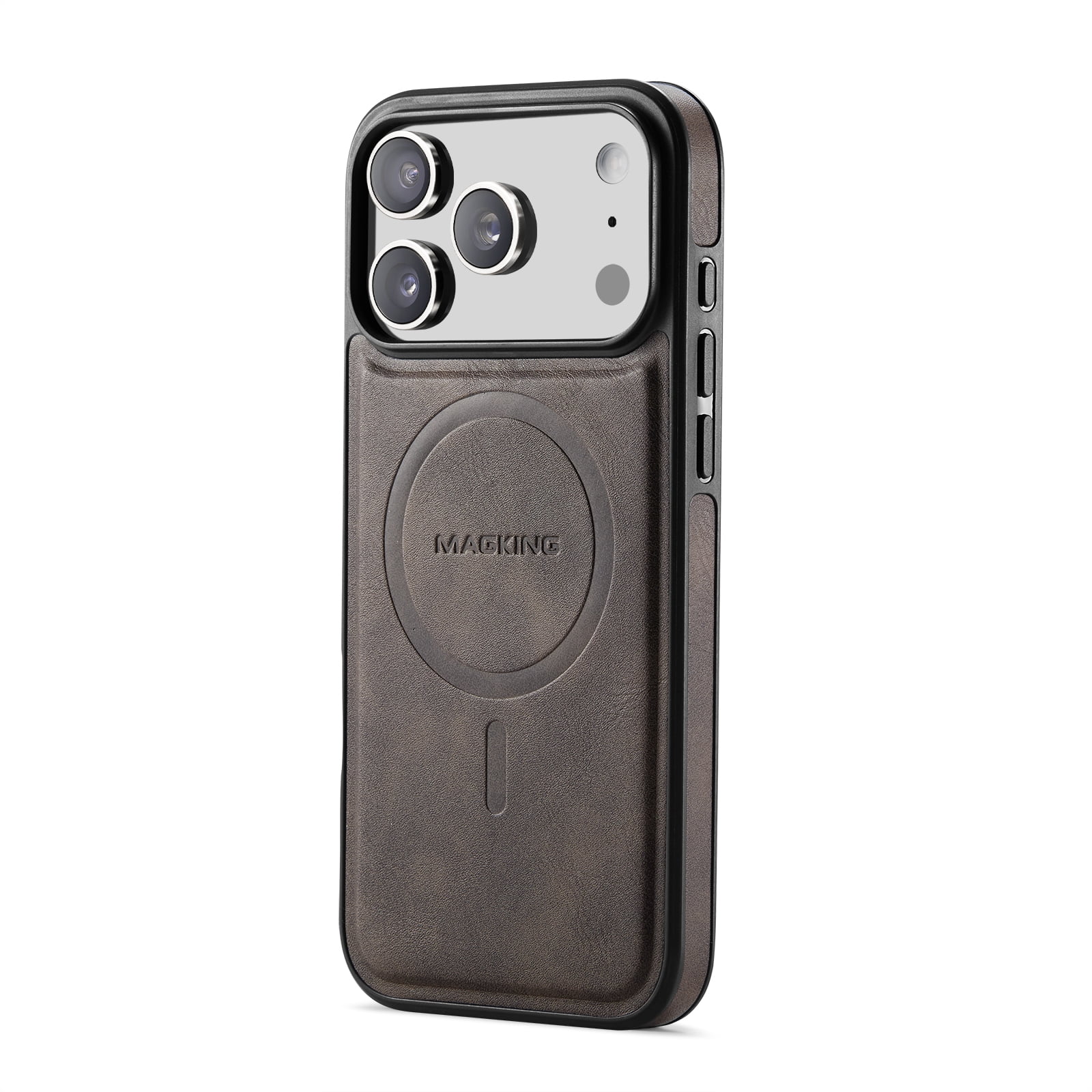 TECH CIRCLE for iPhone 17 Pro Max (6.9", 2025 Release) PU Leather Case ...
