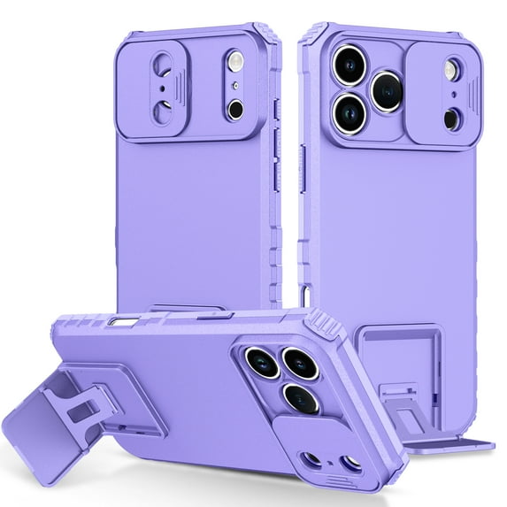 TECH CIRCLE for iPhone 17 Pro Max PC+TPU Armor Case with Slide Camera ...