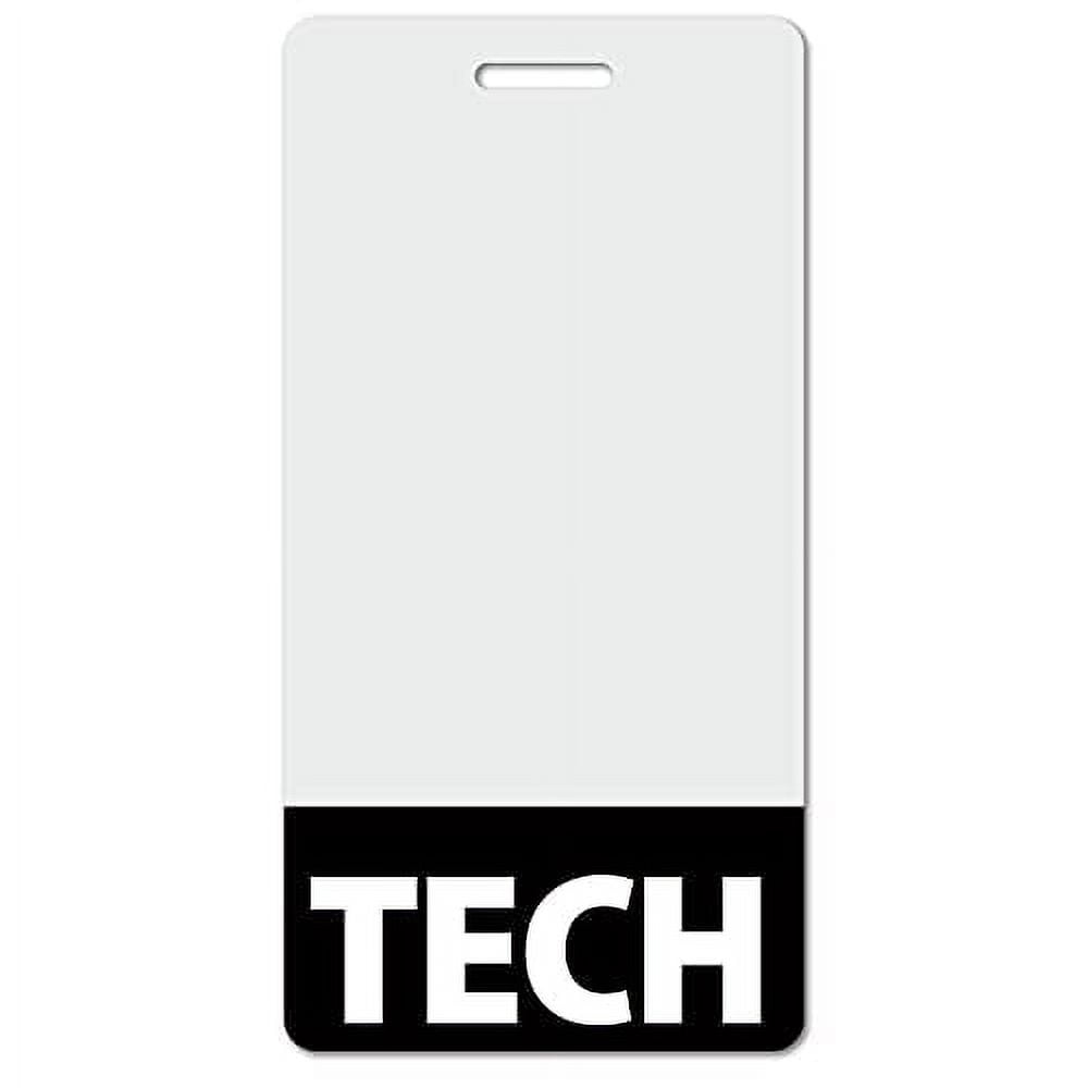 TECH Heavy Duty Vertical Black (20 Pack) - Spill & Tear Proof Cards - 2 ...