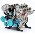 Teching, Engine Model Kit, V8, 500+ Pcs Educational DIY - Walmart.com