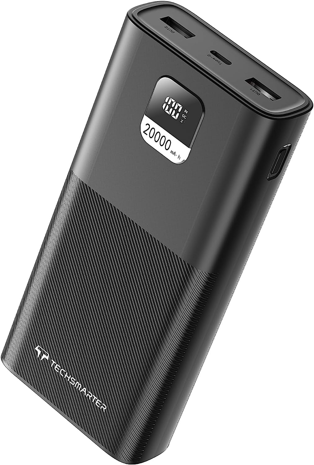 TECHSMARTER 20000mah 45W USB-C Laptop Power Bank with Samsung Super ...